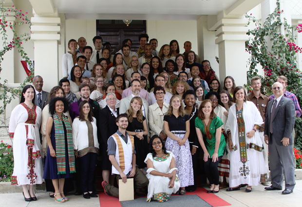 57 Peace Corps Volunteers Sworn in at U.S. Embassy